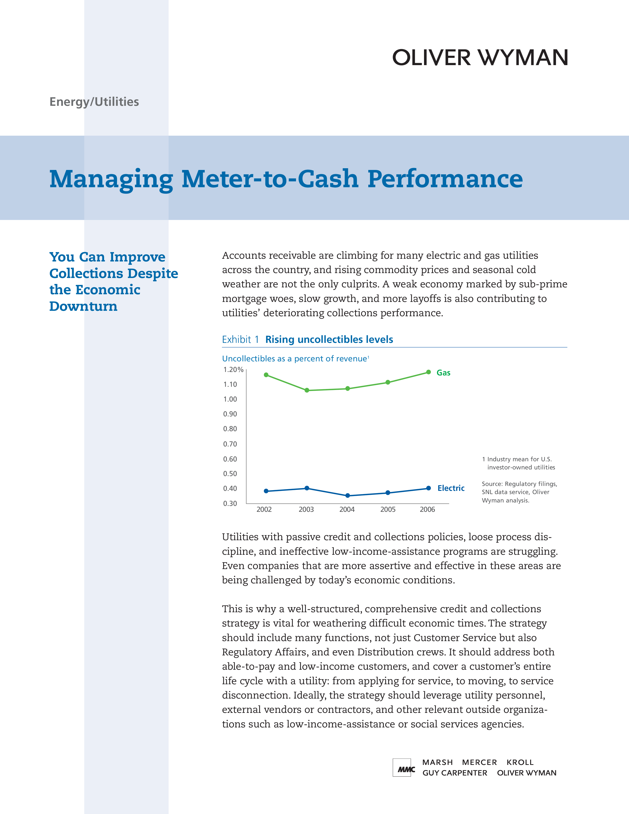 现金绩效管理 Managing Meter-to-Cash Performance-洞见研报-行业报告