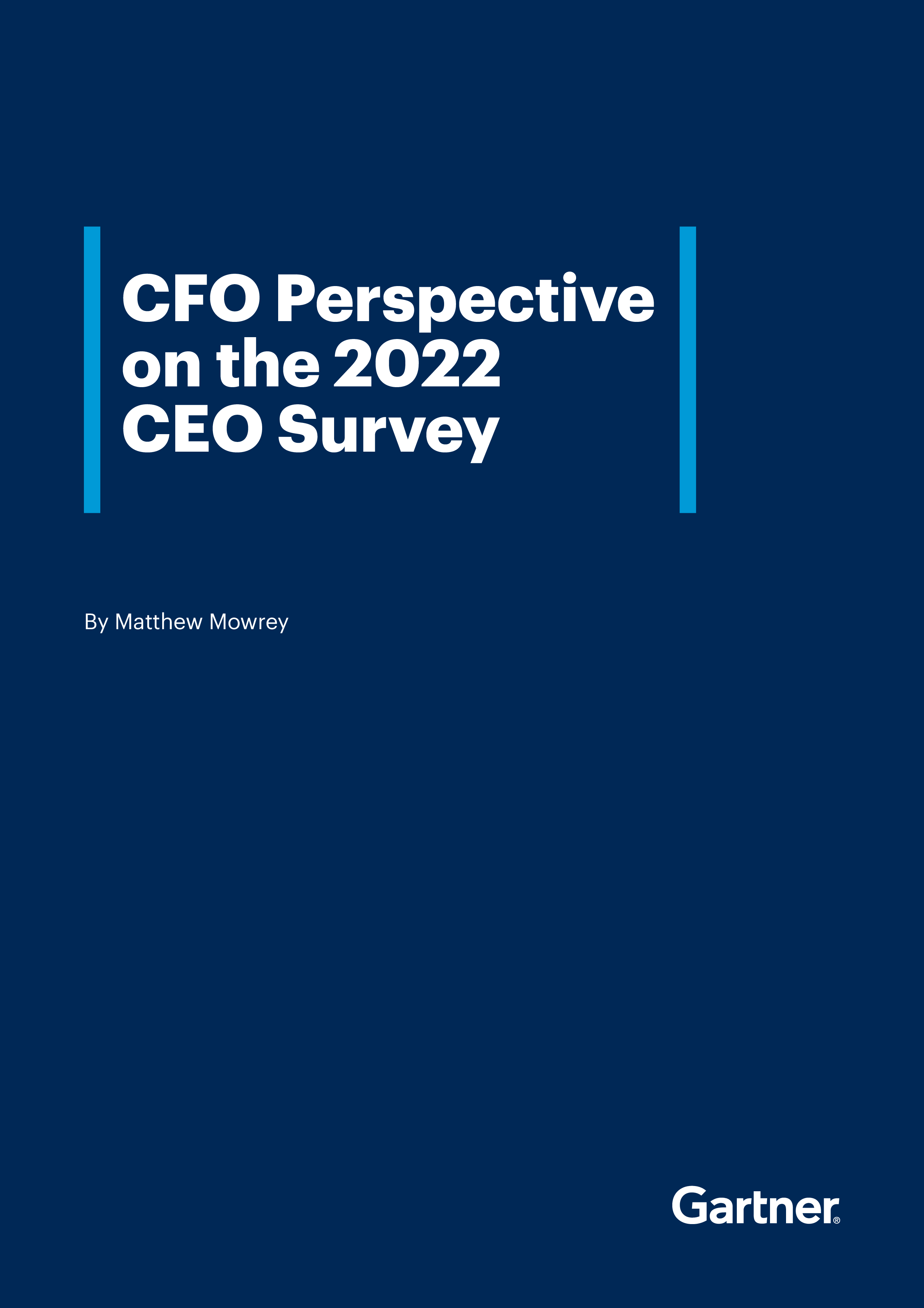 CFO Perspective on the 2022 CEO Survey-洞见研报-行业报告